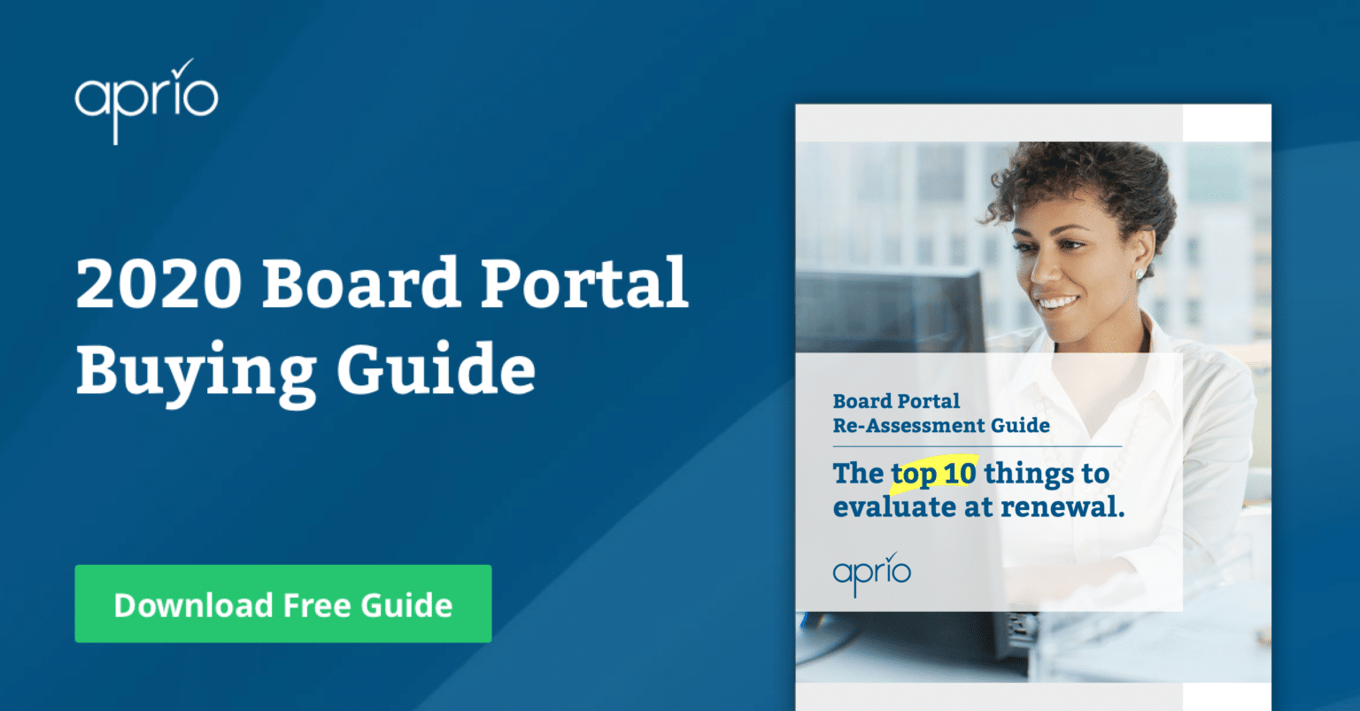 Board Portal Guide: 10 Things to Assess Whether to Switch | Aprio